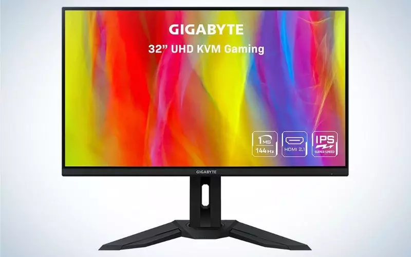 Gigabyte M32U se pi bon an jeneral usb c monitè.