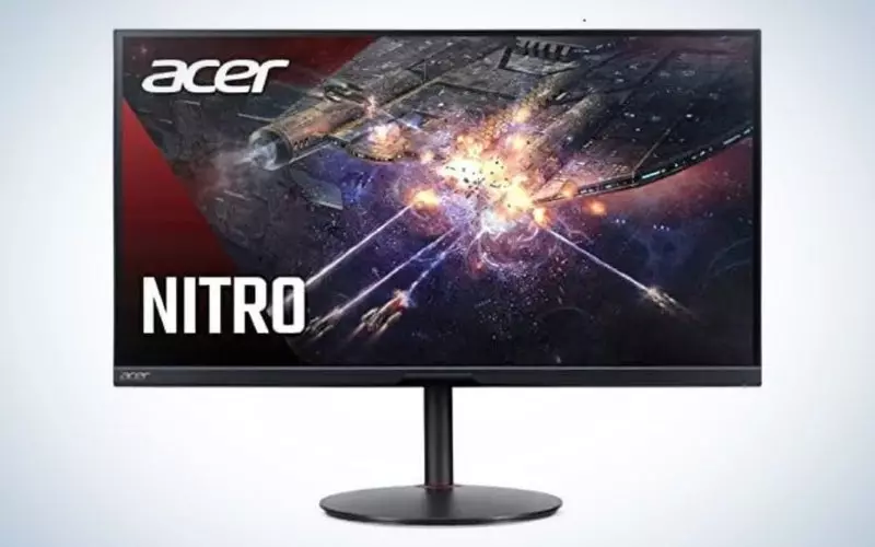 Acer Nitro XV282K KVbmiipruzx adalah monitor usb c gaming terbaik.