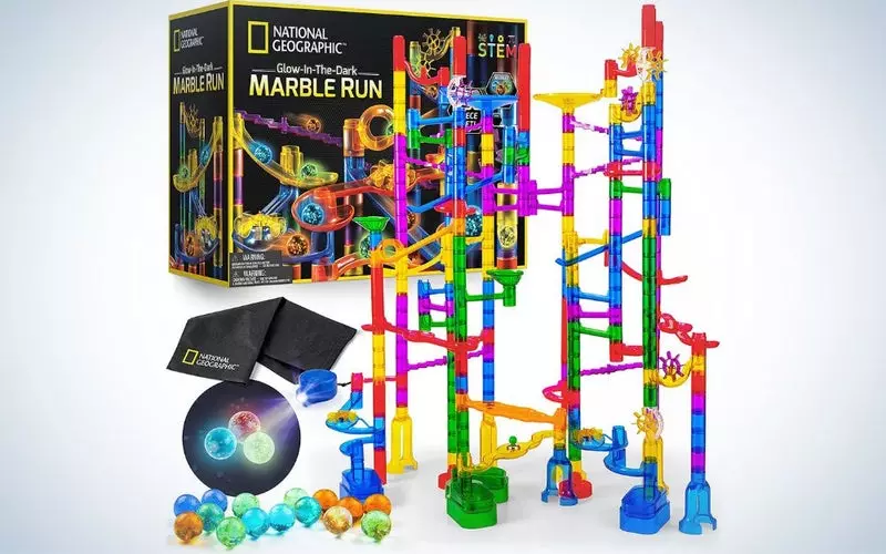 National Geographic Glowing Marble Run on paras kokonaisuutena.