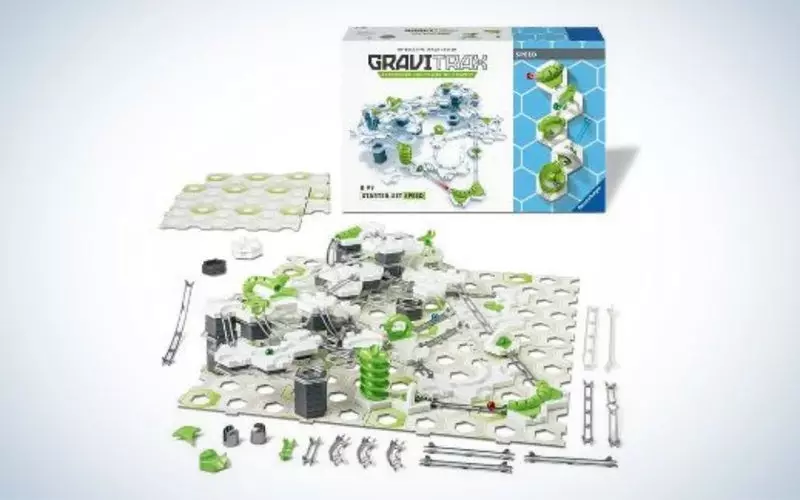 Ravensburger GraviTrax Speed Set je nejlepší plastový mramorový běh.