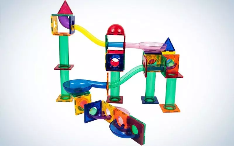 PicassoTiles Marble Run Magnetic Tiles 是最好的磁性大理石。