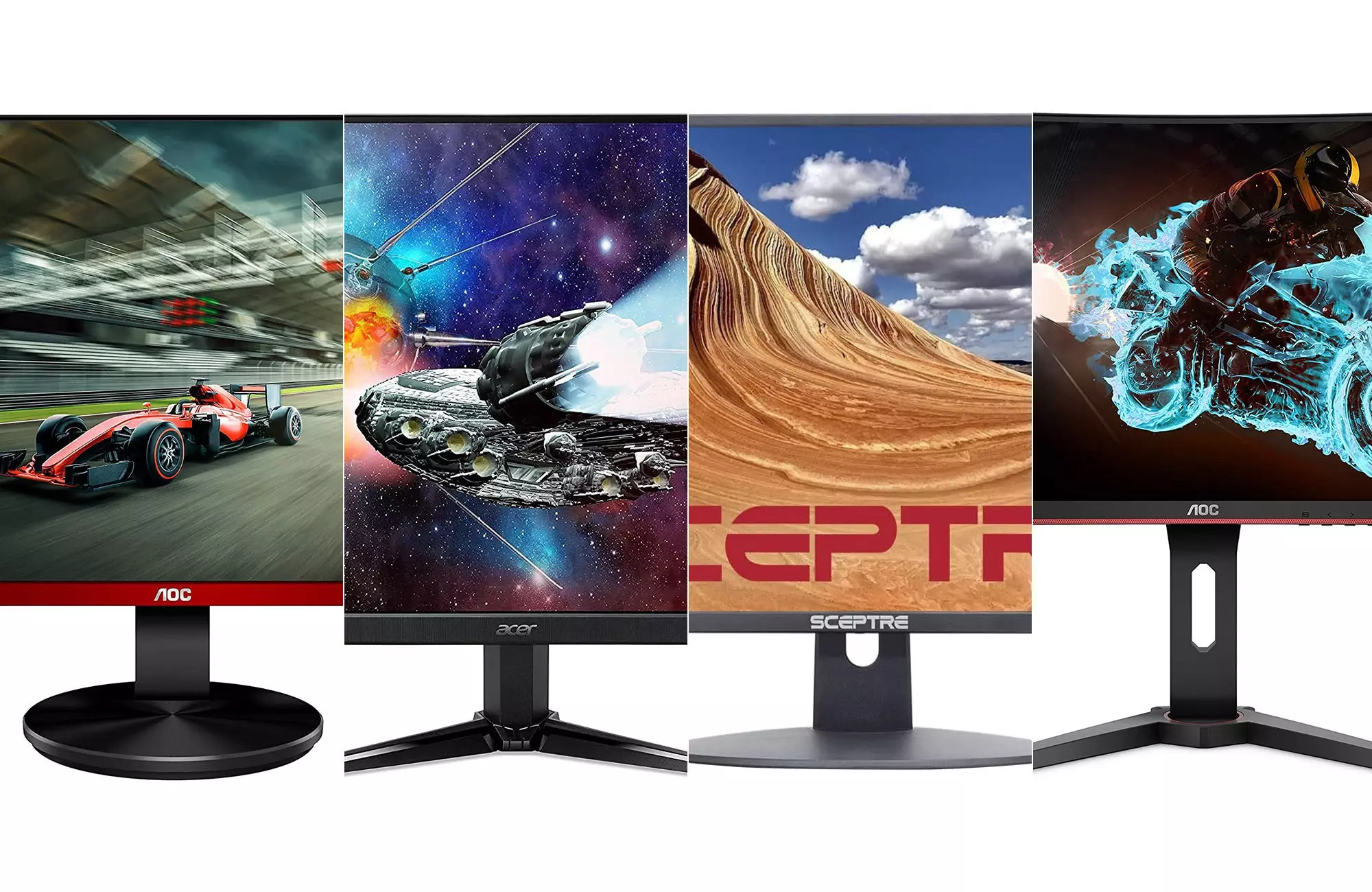 Monitor game paling apik ing sangisore $200 taun 2022