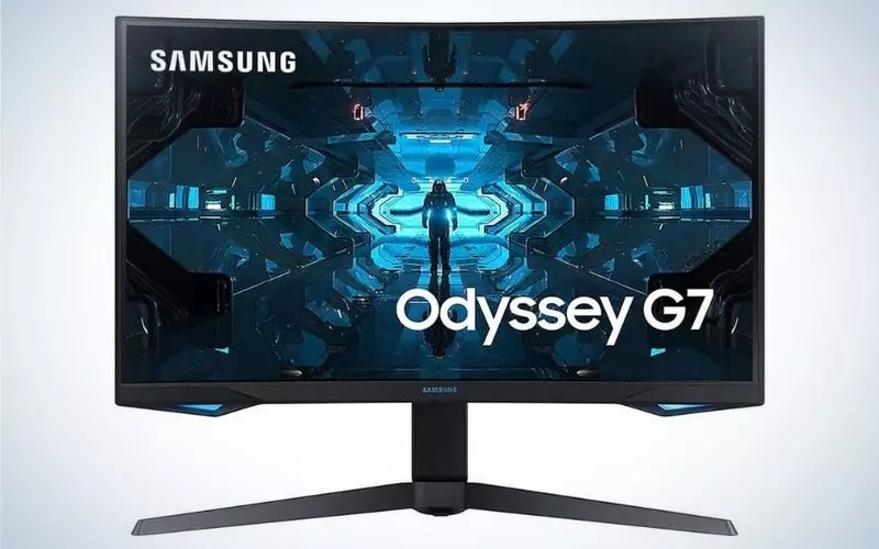 SAMSUNG Odyssey G7 Series 32-tommers WQHD er den mest verdifulle monitoren for belastning på øynene.