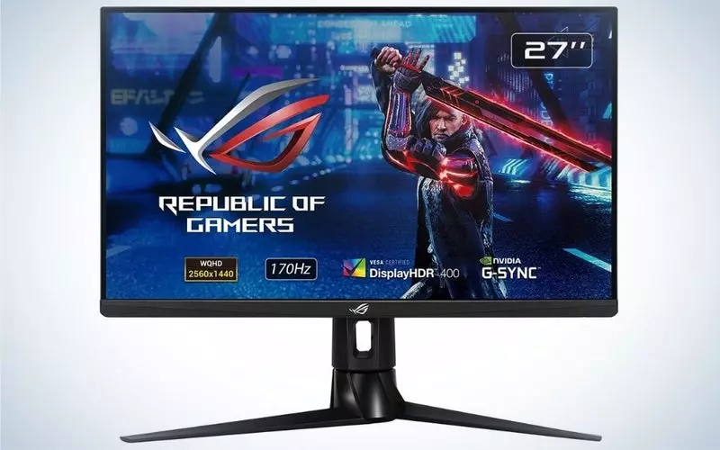 ASUS ROG Strix 27″ — лучший монитор для игр при утомлении глаз.