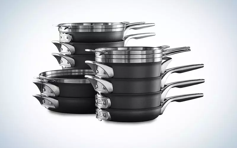 Calphalon Premier Space Space Space nonstick комплект от 15 части