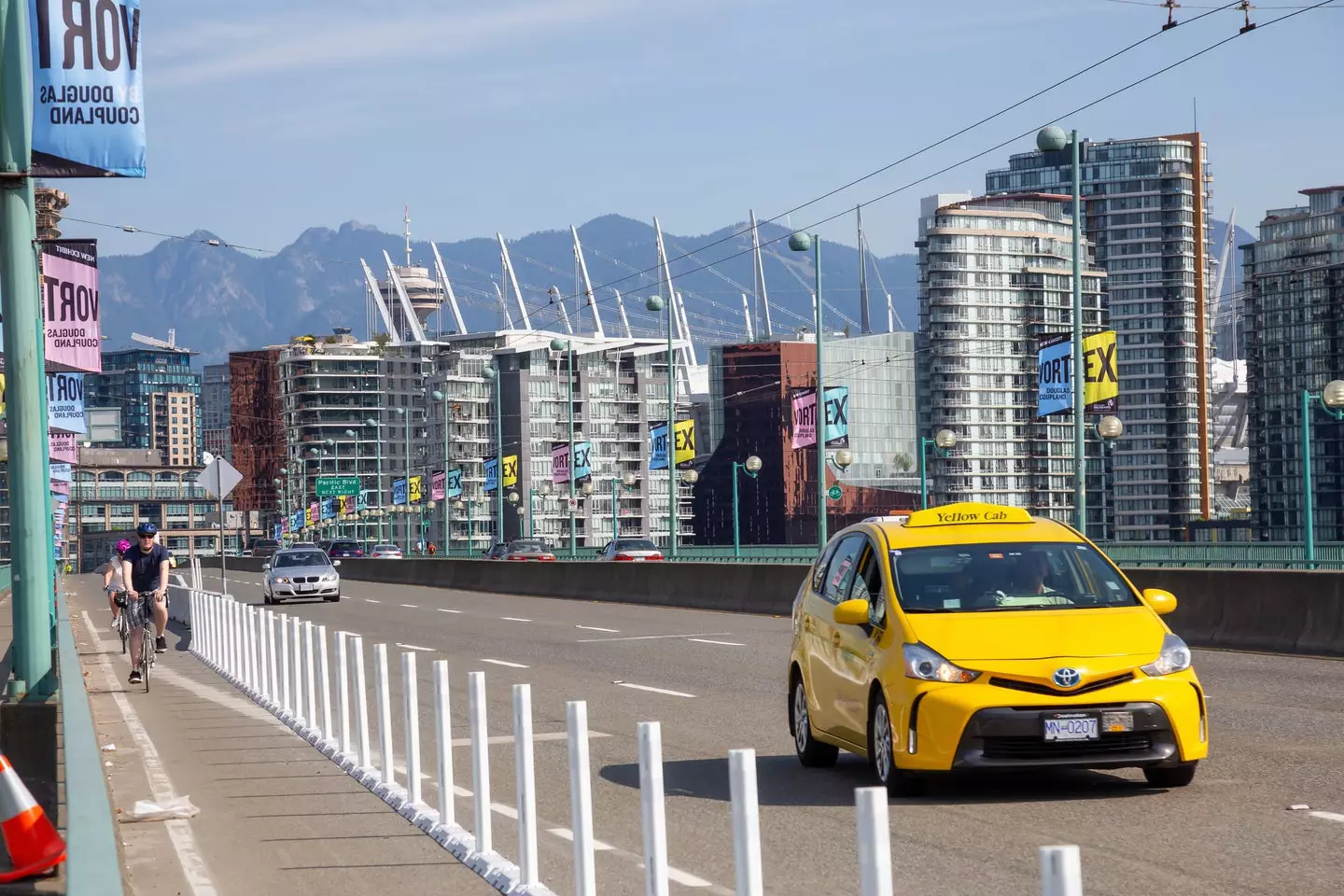 Les pistes cyclables protégées rendent les routes plus sûres, même si vous êtes en voiture 18075_1