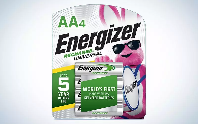 Thẻ sản phẩm pin AA có thể sạc lại đa năng Energizer