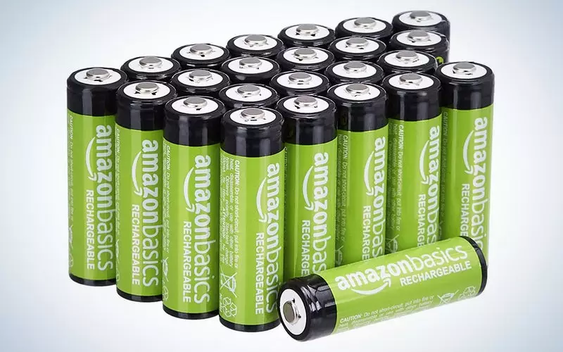 Produktkarte für wiederaufladbare Batterien von AmazonBasics