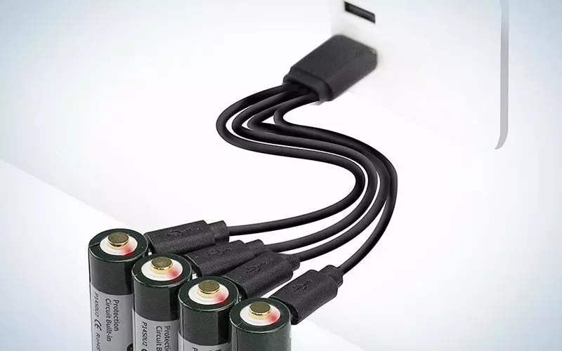 Keeppower USB-ŝargeblaj kuirilaroj produktkarto