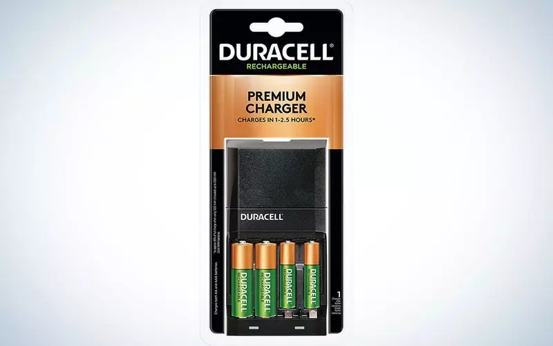 Карточка товара с аккумуляторными батареями Duracell