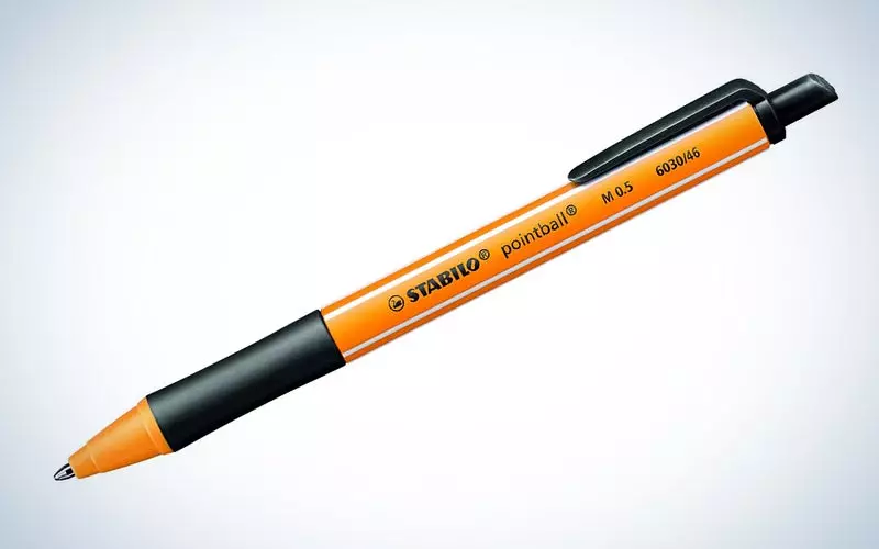 Stabilo 'Pointball' na Retractable Ballpoint Black Ink