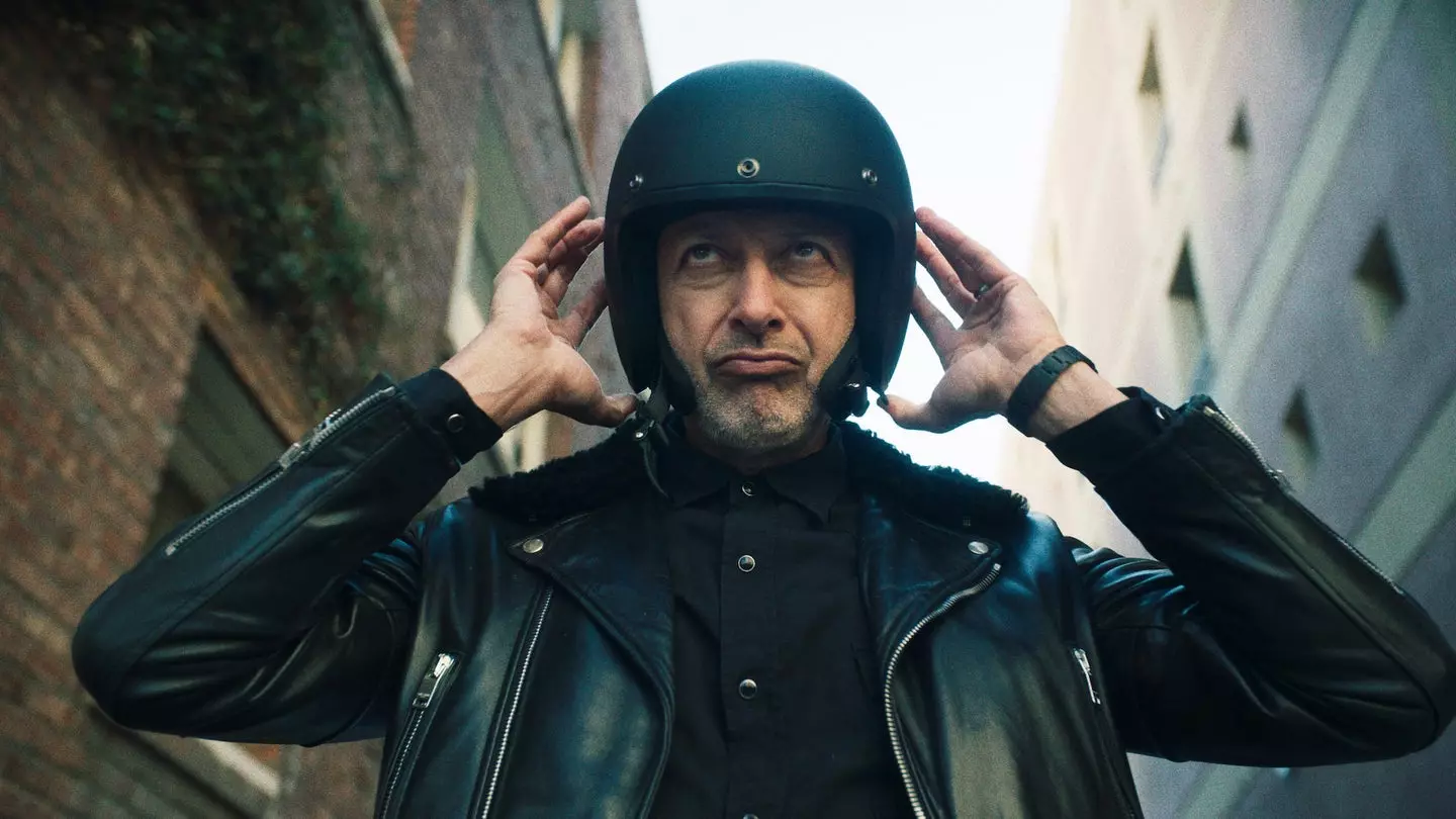 Jeff Goldblum op motorfietsry en vrees voel 37882_1