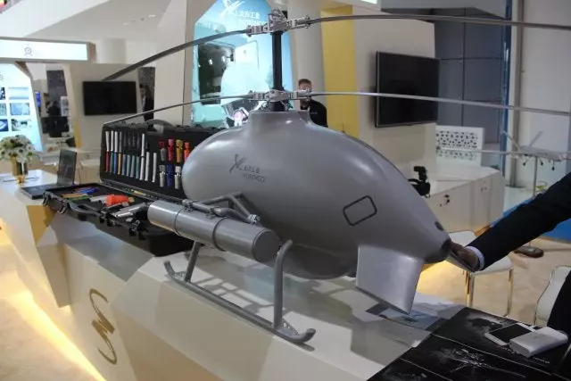 Sky Saker H300 NORINCO China helicopter drone i luga o se faaaliga i Dubai