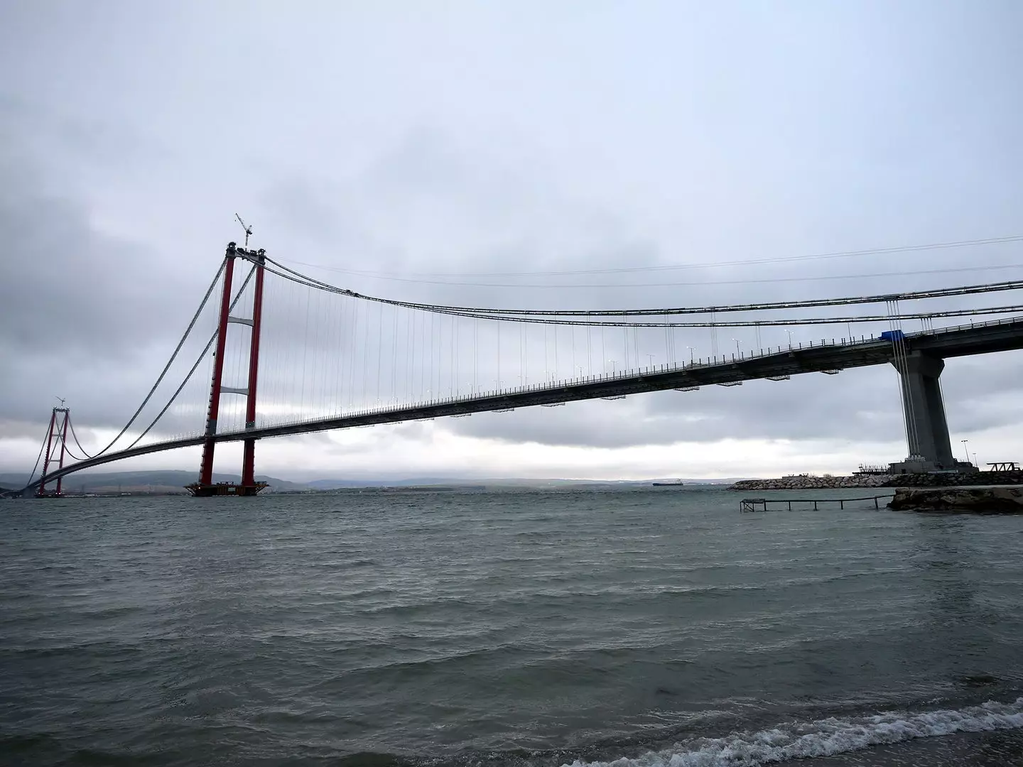 À 15 118 pieds de diamètre, ce nouveau pont suspendu est le plus long du monde 385_1