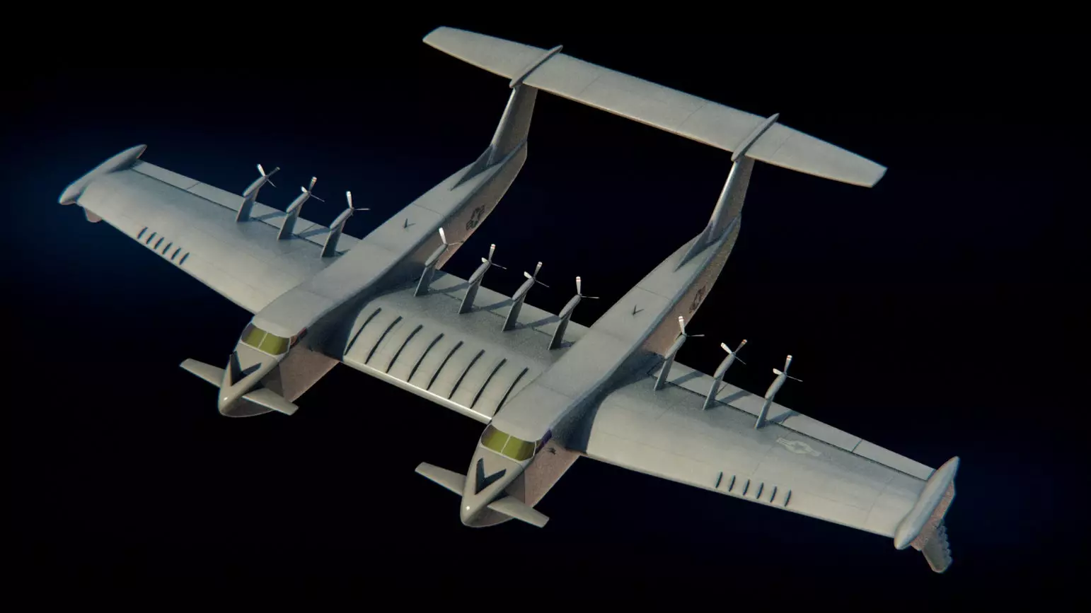 Ang konsepto sa Liberty Lifter sa DARPA usa ka modernong spin sa usa ka Soviet seaplane