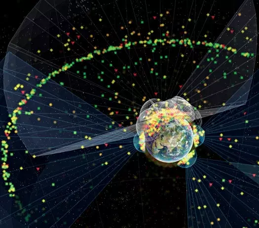 Il sistema di recinzione spaziale dell'Air Force monitora i detriti orbitali per prevenire collisioni ad alta velocità 53116_1