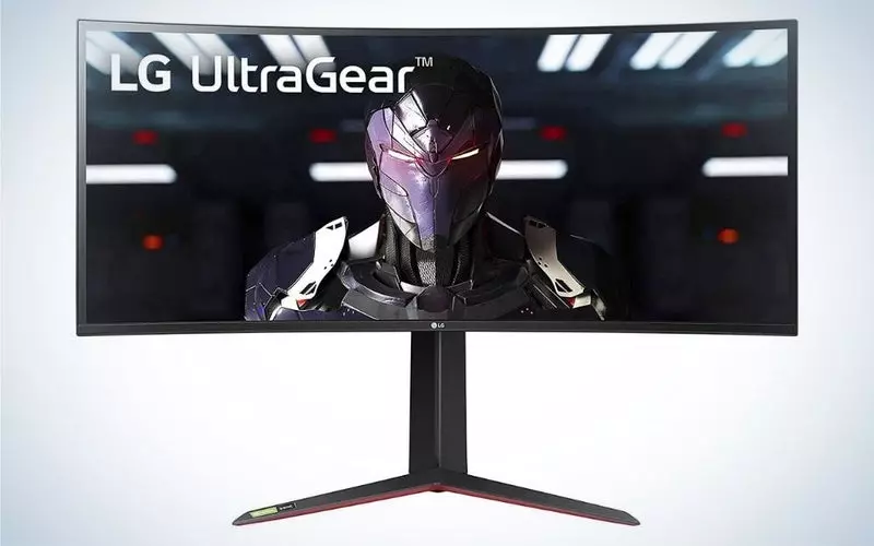 LG 34GP83A UltraGear Gaming Monitor mangrupikeun monitor LG pangsaéna dina 34 inci.