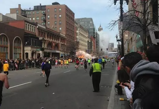 Sprengingar í Boston Marathon auka öryggisgæslu í New York og London 7224_1