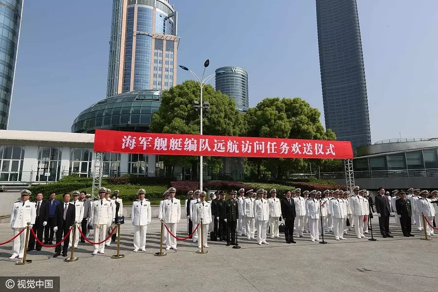 China d'Naval Task Force fänkt seng 6 Méint, 20-Natioun Grand Tour un 72531_2