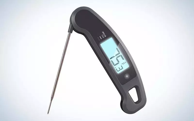 Le thermomètre à viande instantané LavaTools Javelin Pro est le meilleur dans l'ensemble.