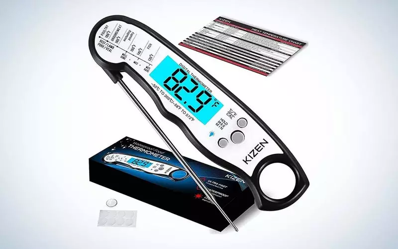 I-Kizen Digital yeyona thermometer yenyama ilungileyo eyedijithali.