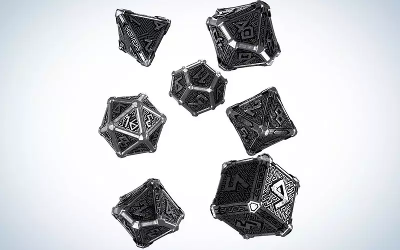 Q-Atolyeya Metal Mythical Dice Set