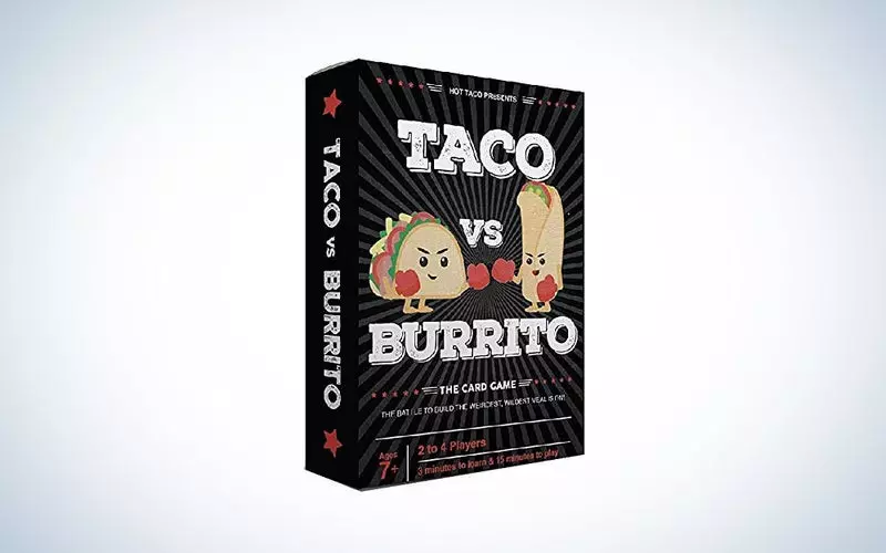 Taco yn erbyn Burrito